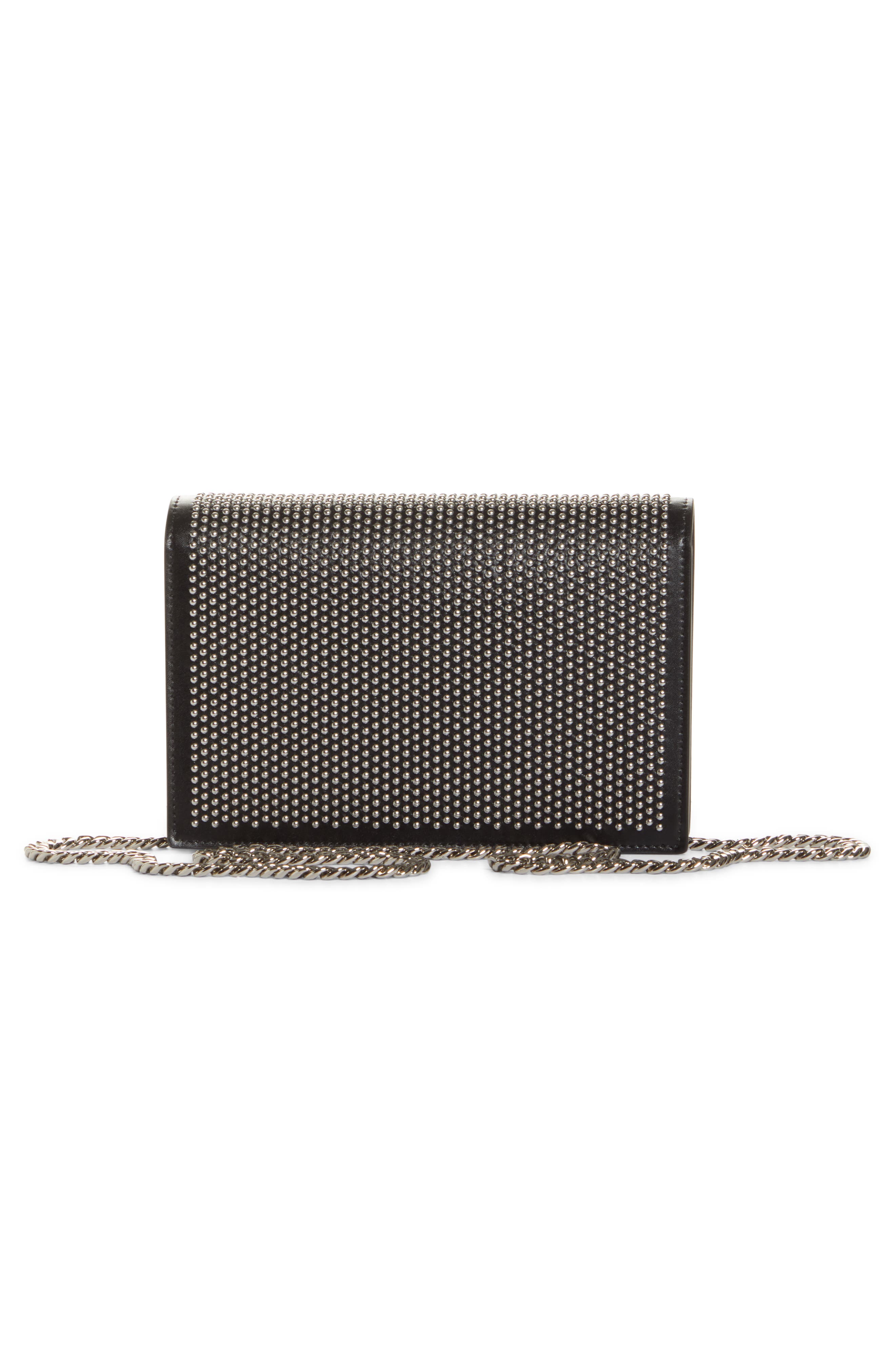 McQueen Alexander McQueen Mini Studded Skull Leather Shoulder Bag ...
