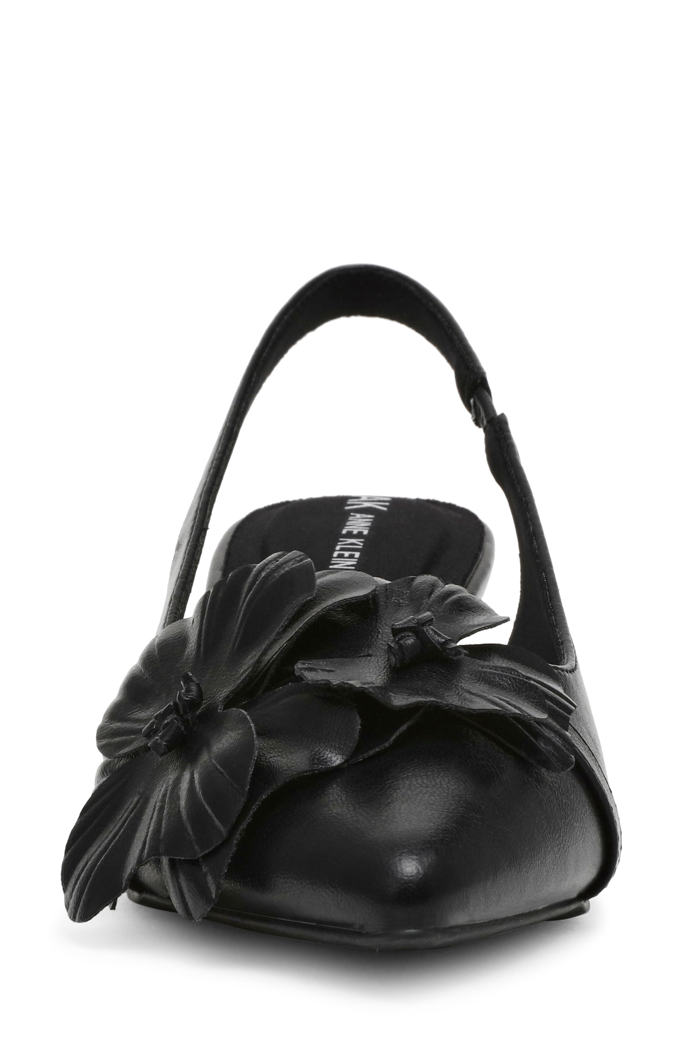 Anne Klein Ice Slingback Flower Pump (Women) | Nordstromrack