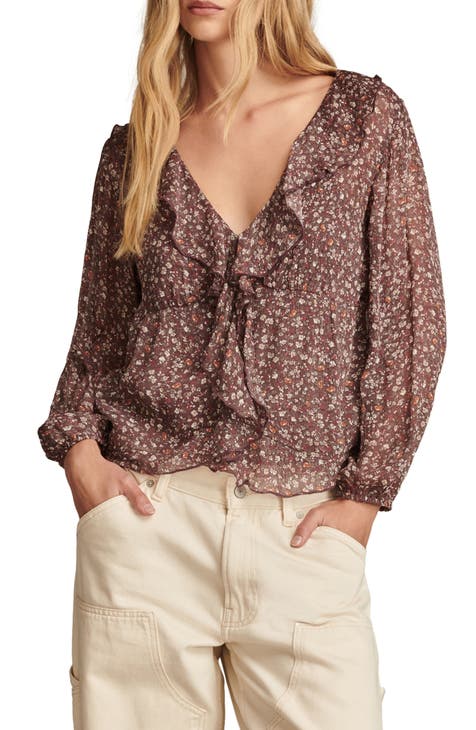 Women's Brown Blouses | Nordstrom