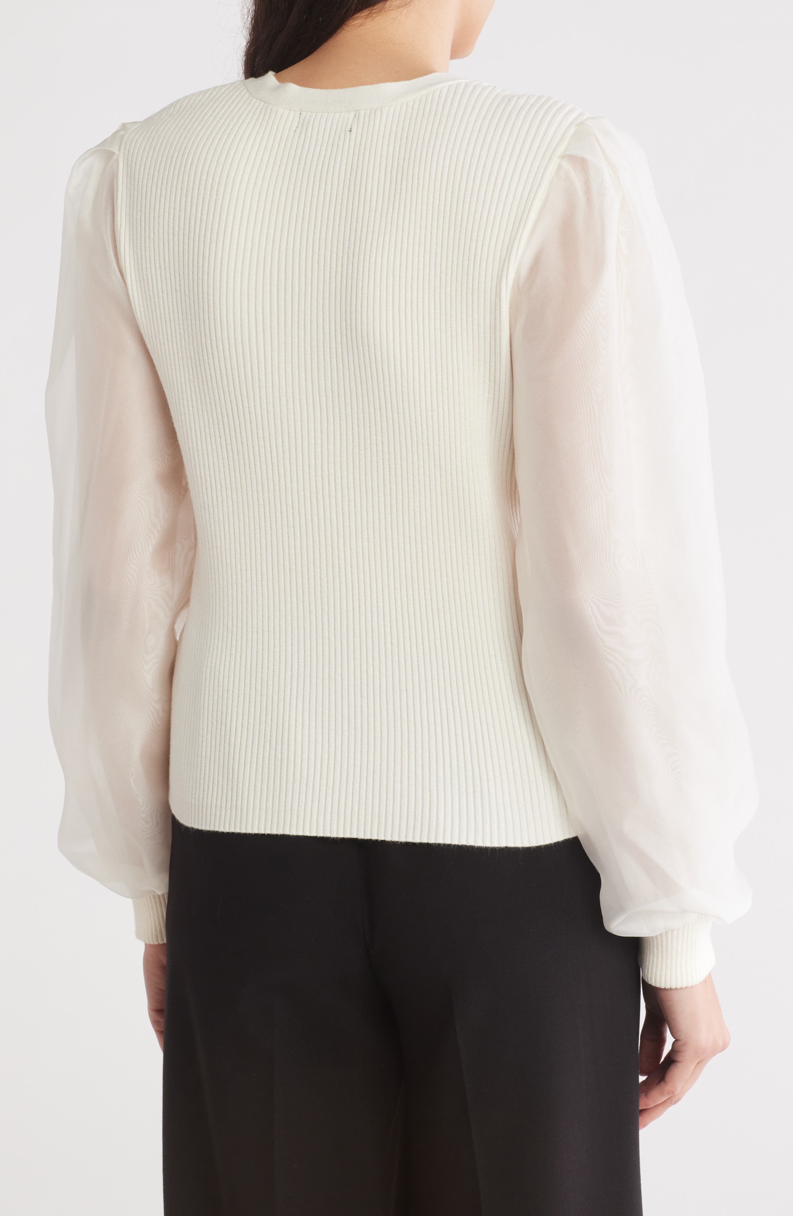 Design History Mixed Media Cardigan | Nordstromrack