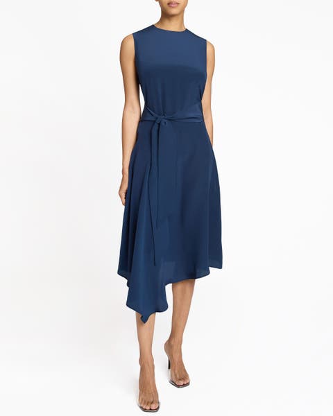 Women's 100% Silk Midi Dresses | Nordstrom