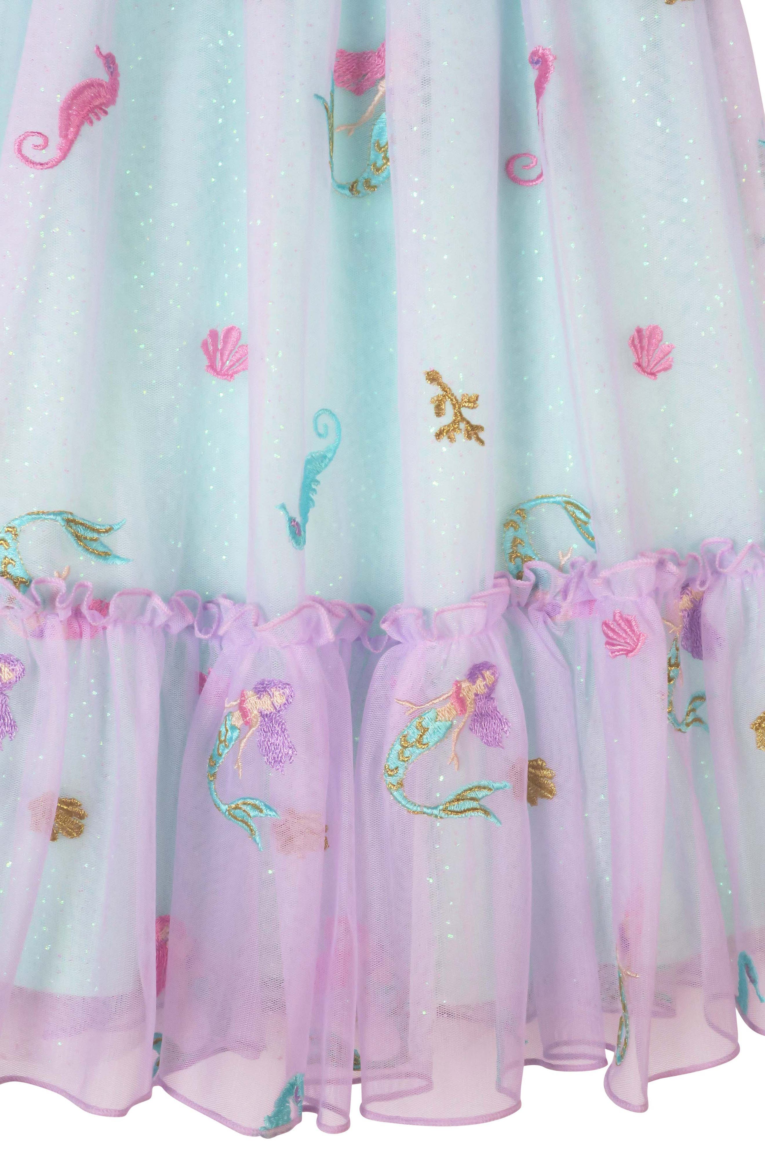 Kids' Mermaid Appliqué Tier Dress (Women) | Nordstromrack
