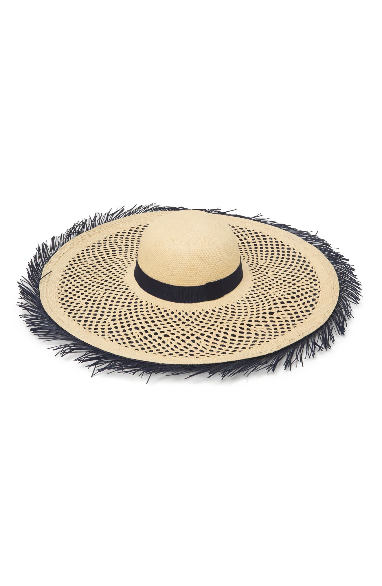 Eugenia Kim Layered Palm Straw Wide Brim Sun Hat | Nordstromrack