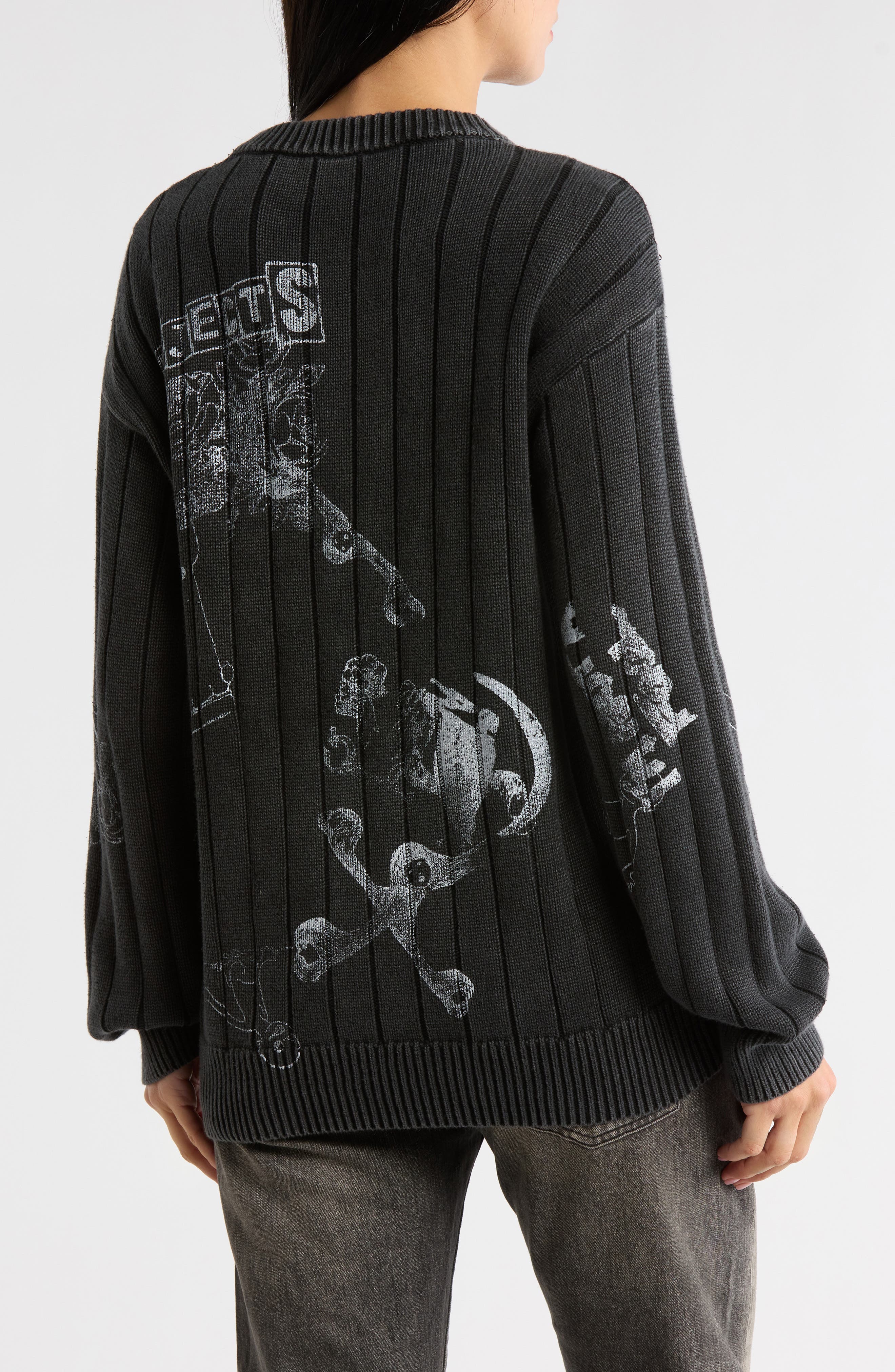 R13 Drop Needle Boyfriend Sweater | Nordstromrack