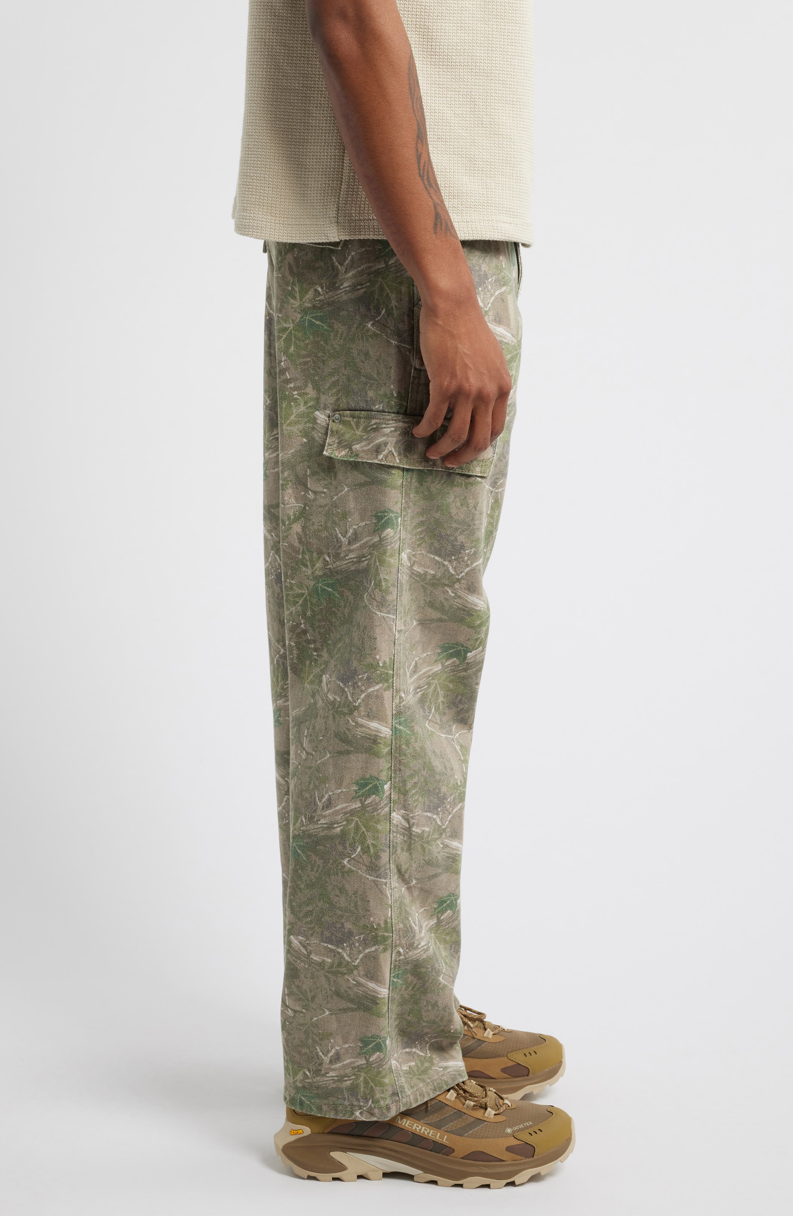 PacSun Leaf Print 5-Pocket Pants | Nordstrom
