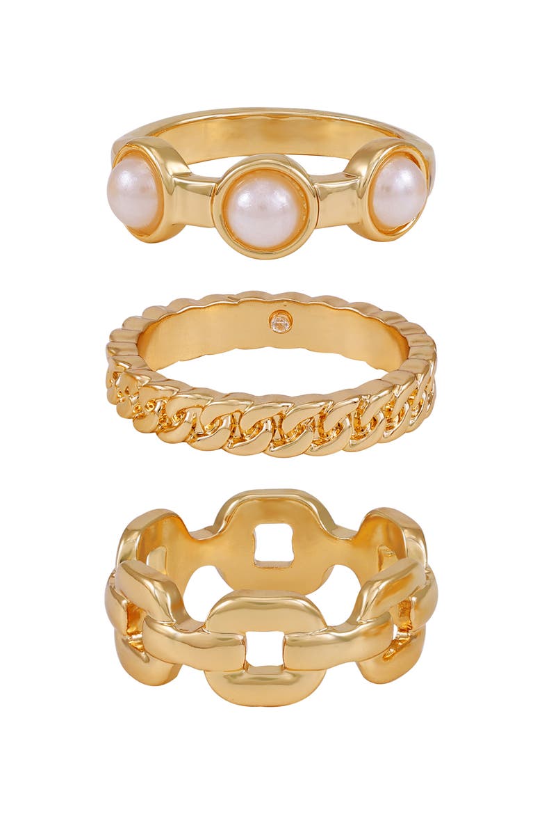 Assorted 3-Pack Ring Set (Women) | Nordstromrack