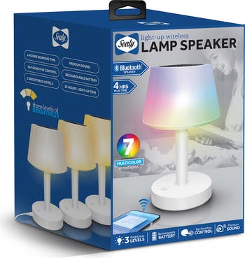 BYTECH LED Light-Up Wireless Lamp Speaker | Nordstromrack