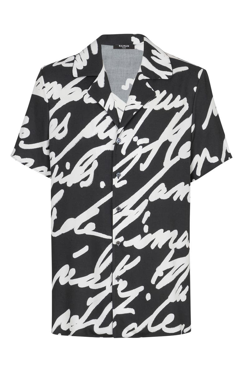 Balmain Big Love Letter Pajama Shirt | Nordstromrack