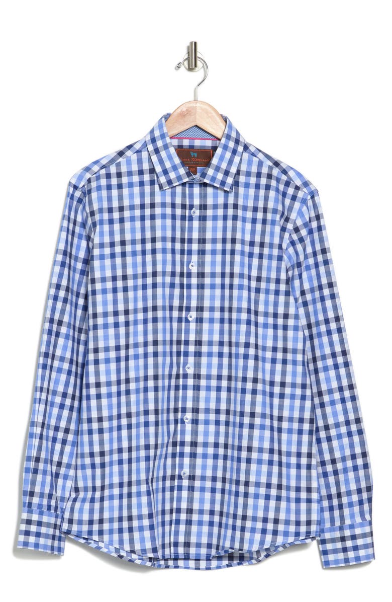 THREAD AND CLOTH Check Plaid Long Sleeve Shirt | Nordstromrack