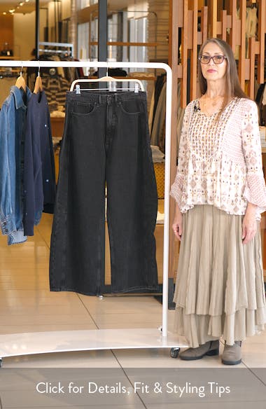 Good American Good Extreme Super High Waist Barrel Jeans | Nordstromrack