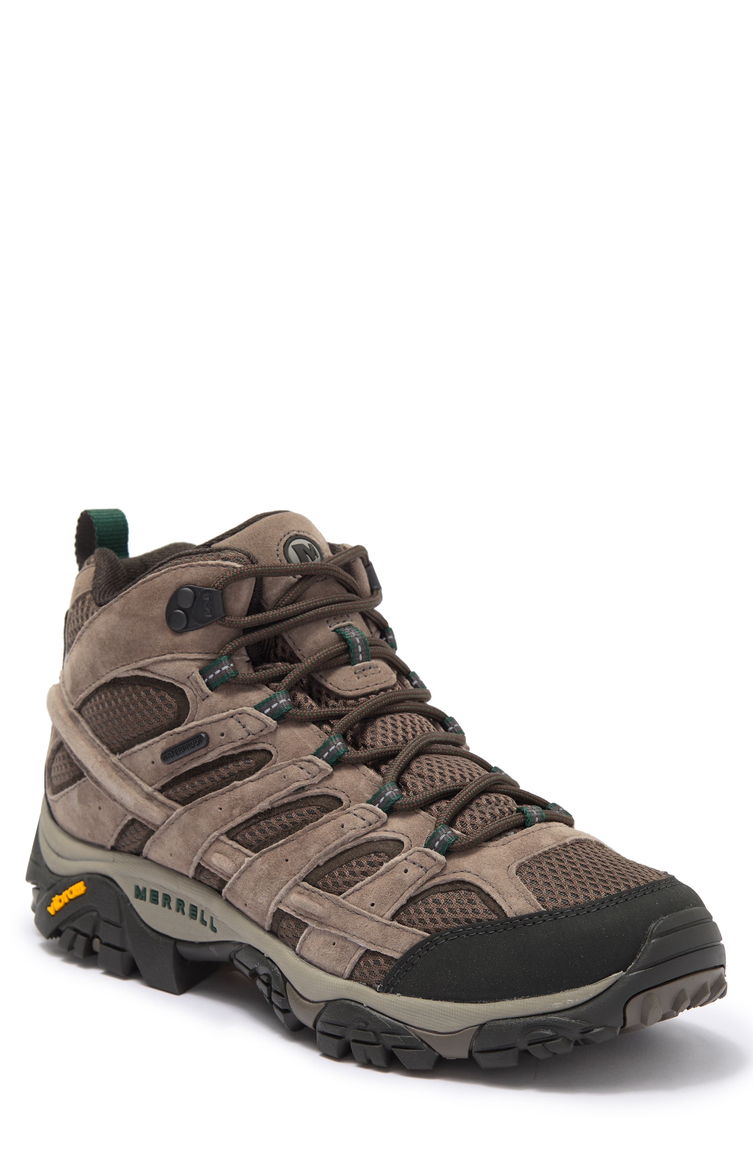 Merrell Moab 2 Mid Waterproof Hiking Shoe (Men) | Nordstromrack