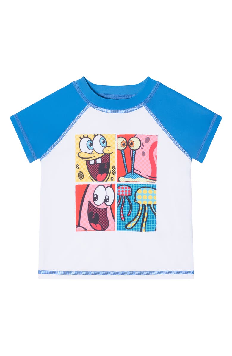 Andy & Evan x Spongebob SquarePants™ Two-Piece Rashguard Swimsuit ...