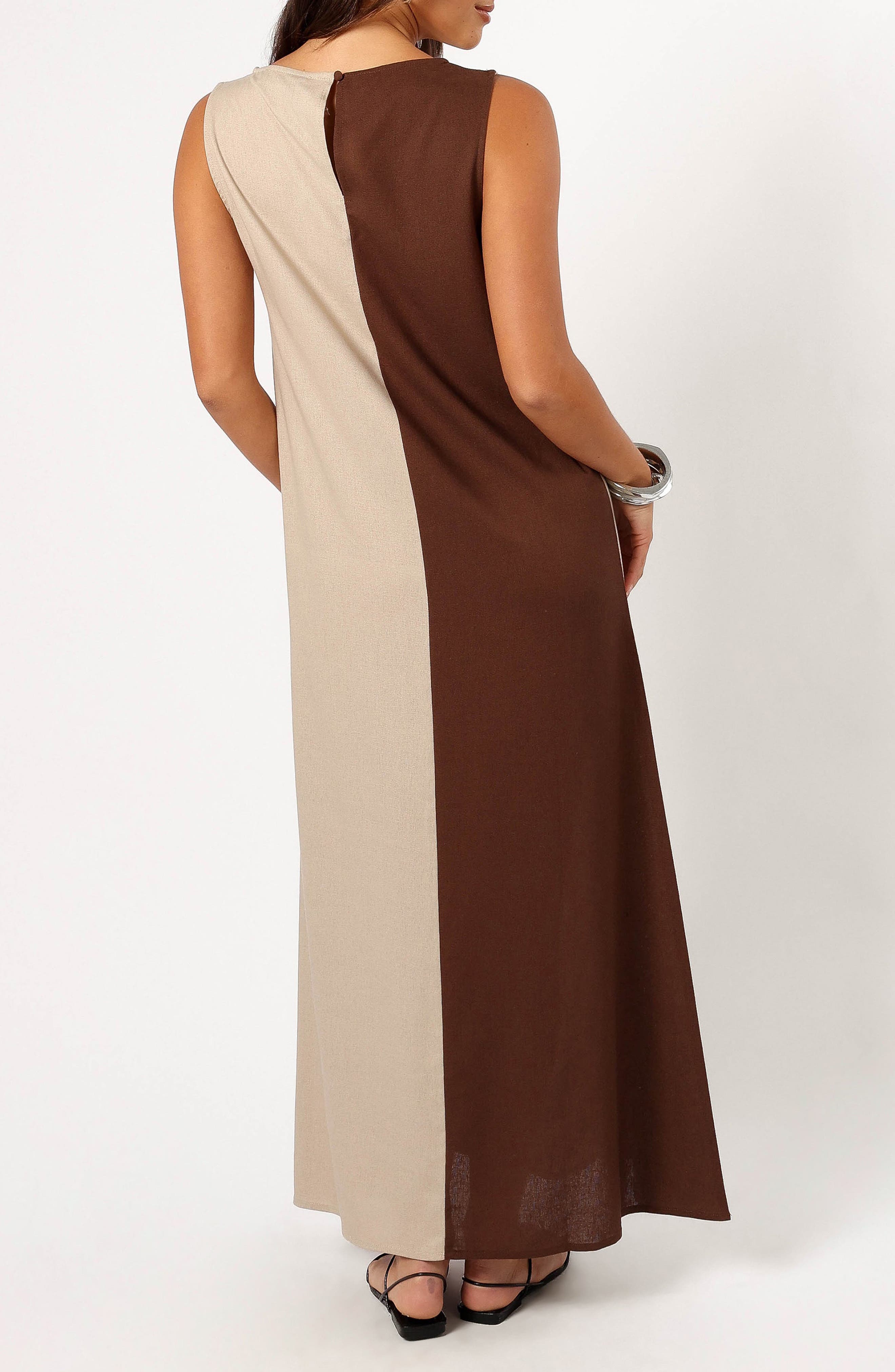 Petal & Pup Lindi Colorblock Maxi Dress | Nordstrom