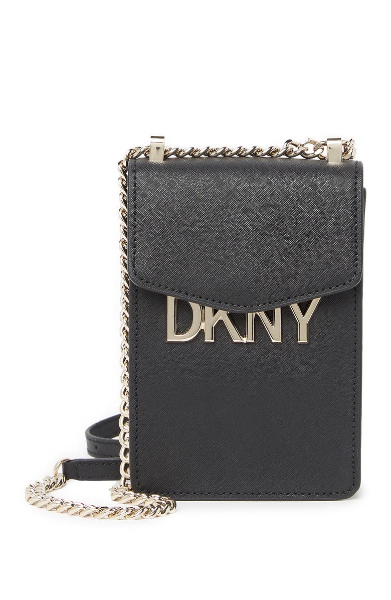 DKNY Penelope Leather Phone Crossbody Bag | Nordstromrack