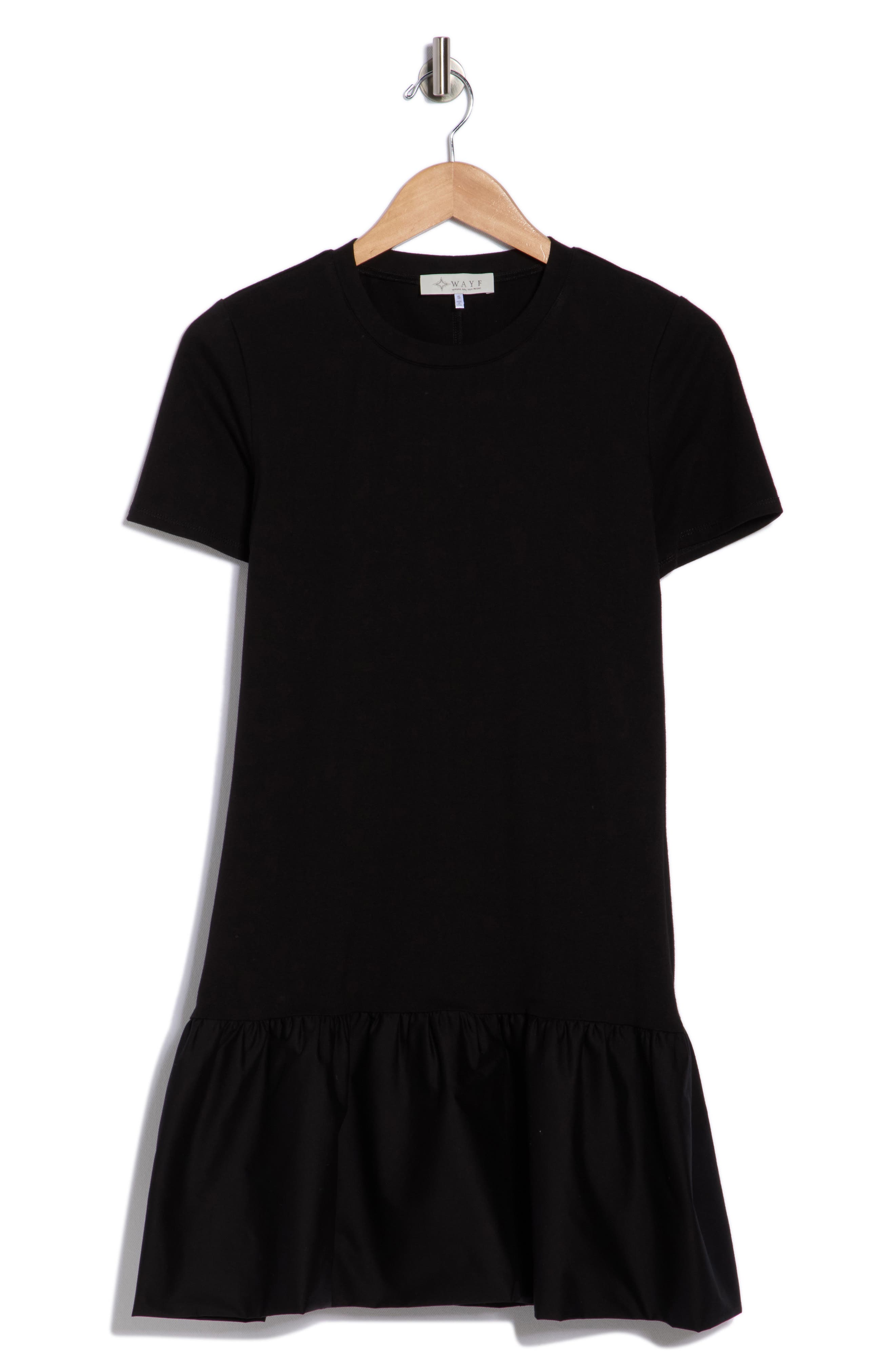 WAYF Short Sleeve Minidress | Nordstromrack