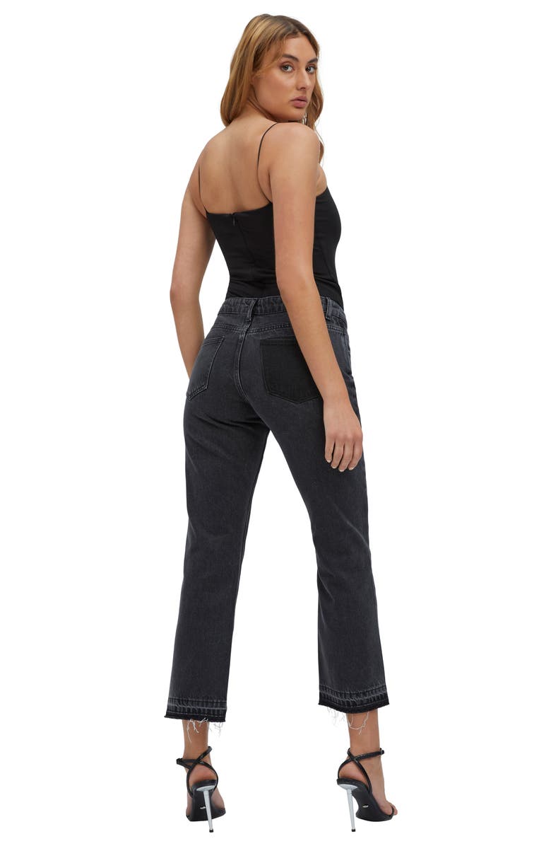 Bardot Marlowe Patch Denim Crop Jeans | Nordstromrack