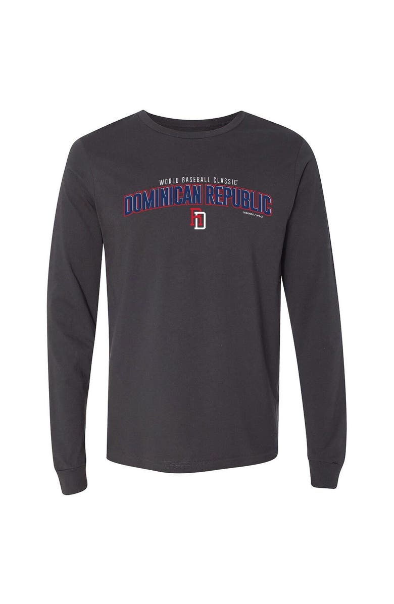 Legends Merchandise Men's LEGENDS Charcoal Dominican Republic Baseball ...
