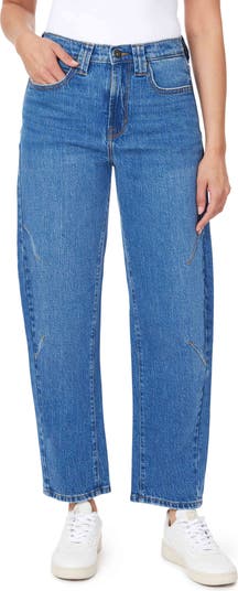 Kensie High Waist Barrel Jeans | Nordstromrack