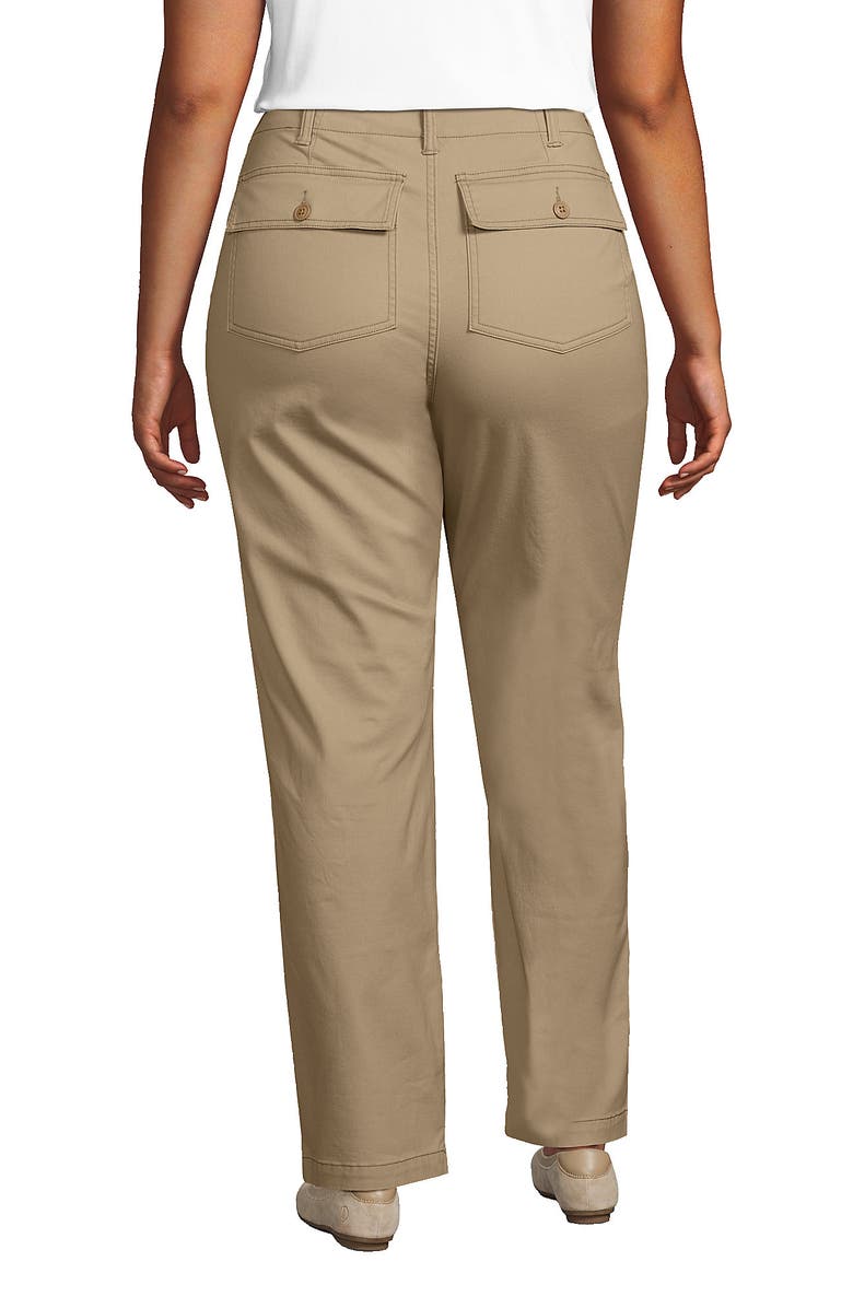 Lands' End High Rise Chino Utility Pants | Nordstrom
