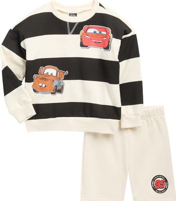Children's Apparel Network Kids' Disney Cars Sweatshirt & Shorts Set ...