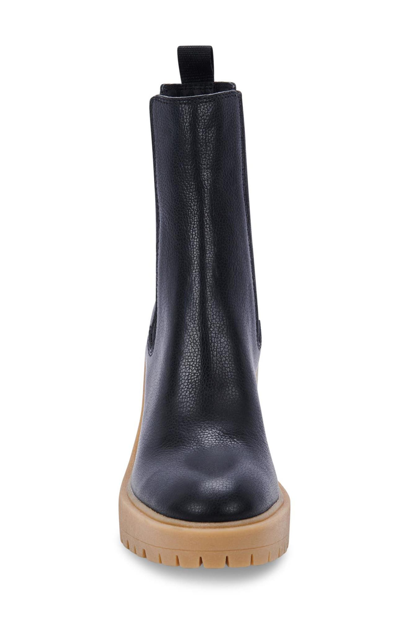 Dolce Vita Coen H2O Waterproof Platform Lug Sole Block Heel Chelsea ...