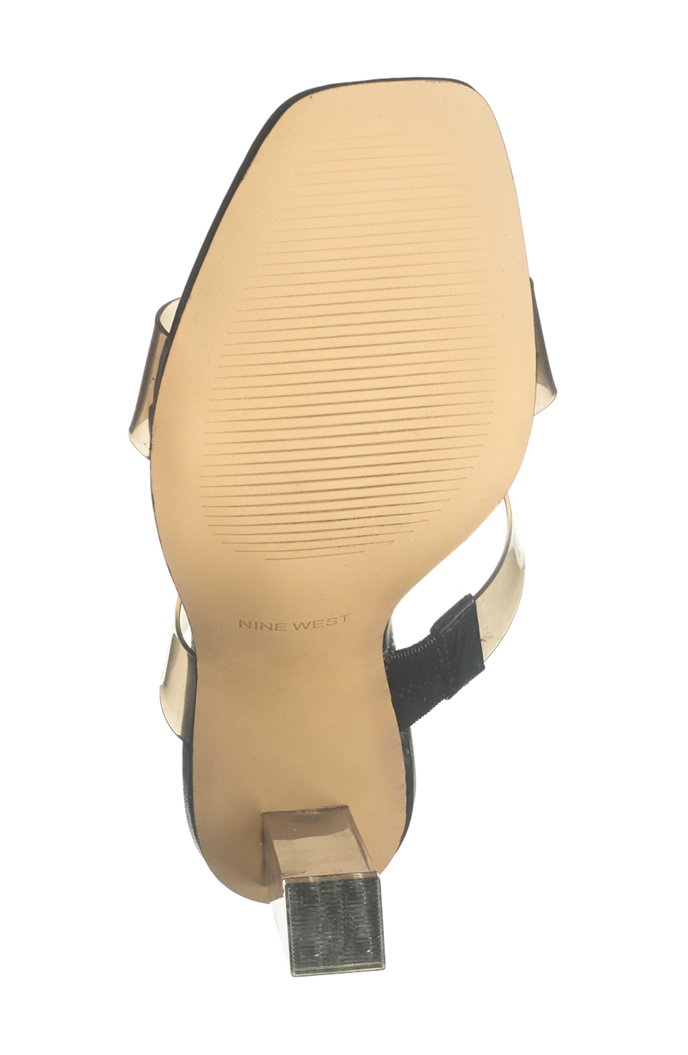 Nine West Zabbi Lucite Heeled Sandal | Nordstromrack