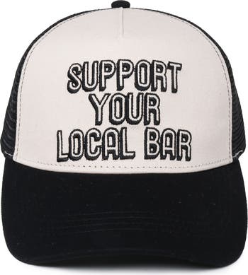 David & Young Support Your Local Bar Trucker Hat | Nordstromrack