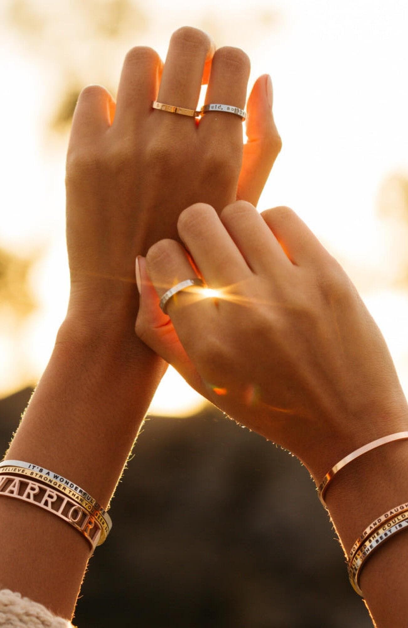 Mantra Always My Sister, Forever My Friend bracelet | Nordstrom