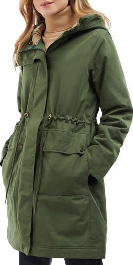 Barbour Bowlees Waterproof Longline Jacket | Nordstrom