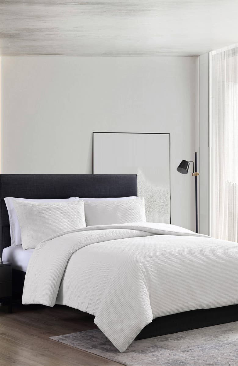 Vera Wang Waffle Piqué Comforter & Shams Set | Nordstrom