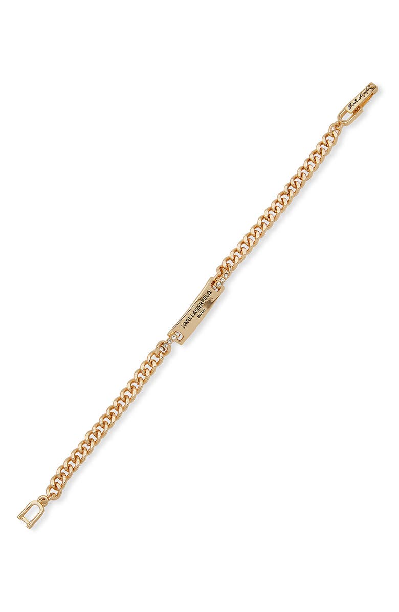 KARL LAGERFELD Logo Bar Flex Bracelet | Nordstromrack