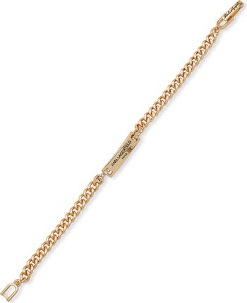 KARL LAGERFELD Logo Bar Flex Bracelet | Nordstromrack