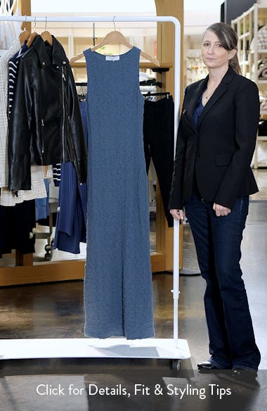 Clark Texture Sleeveless Maxi Dress (Women) | Nordstrom