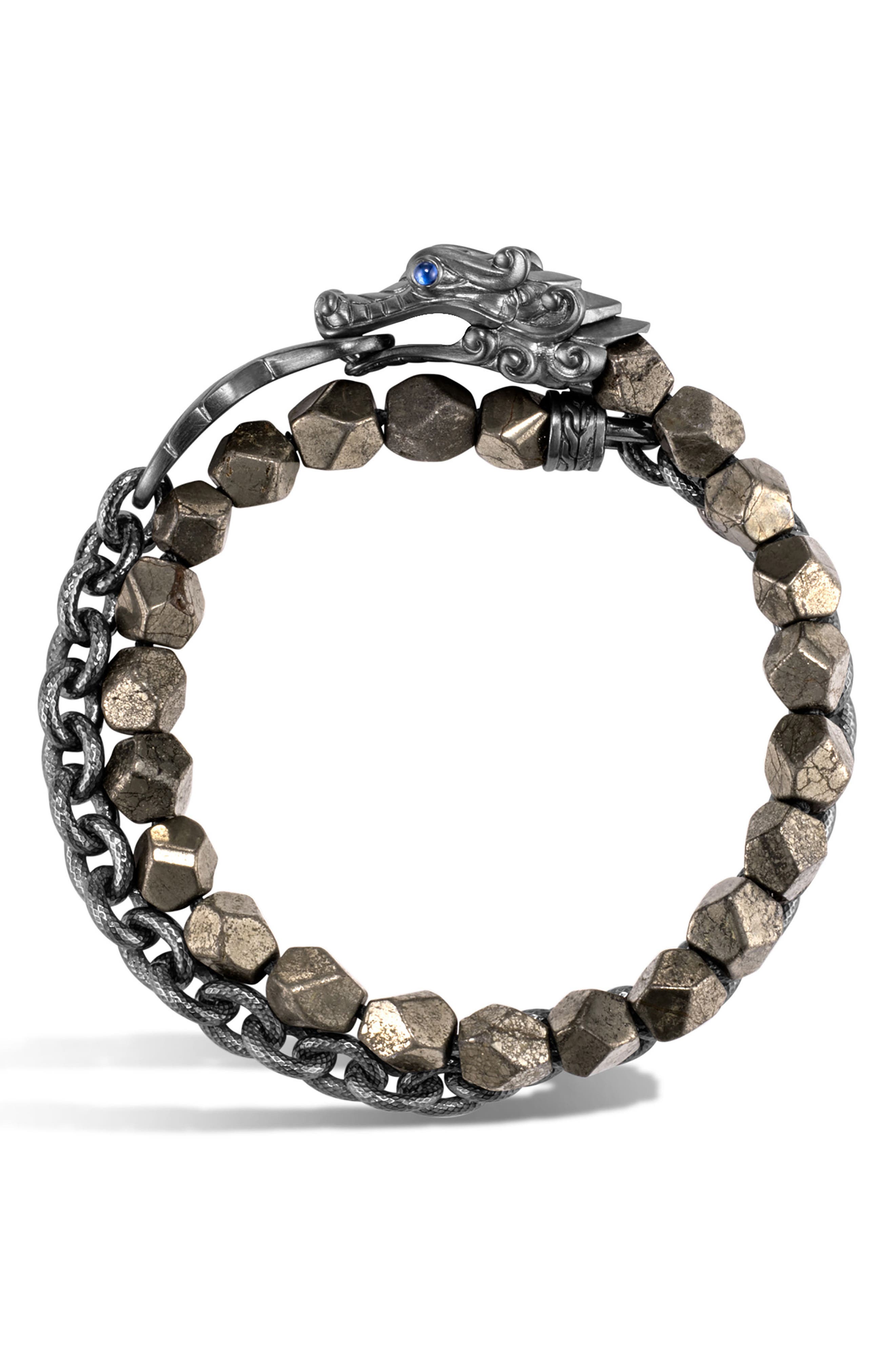 John Hardy Men's Legends Naga Double Wrap Bracelet | Nordstrom