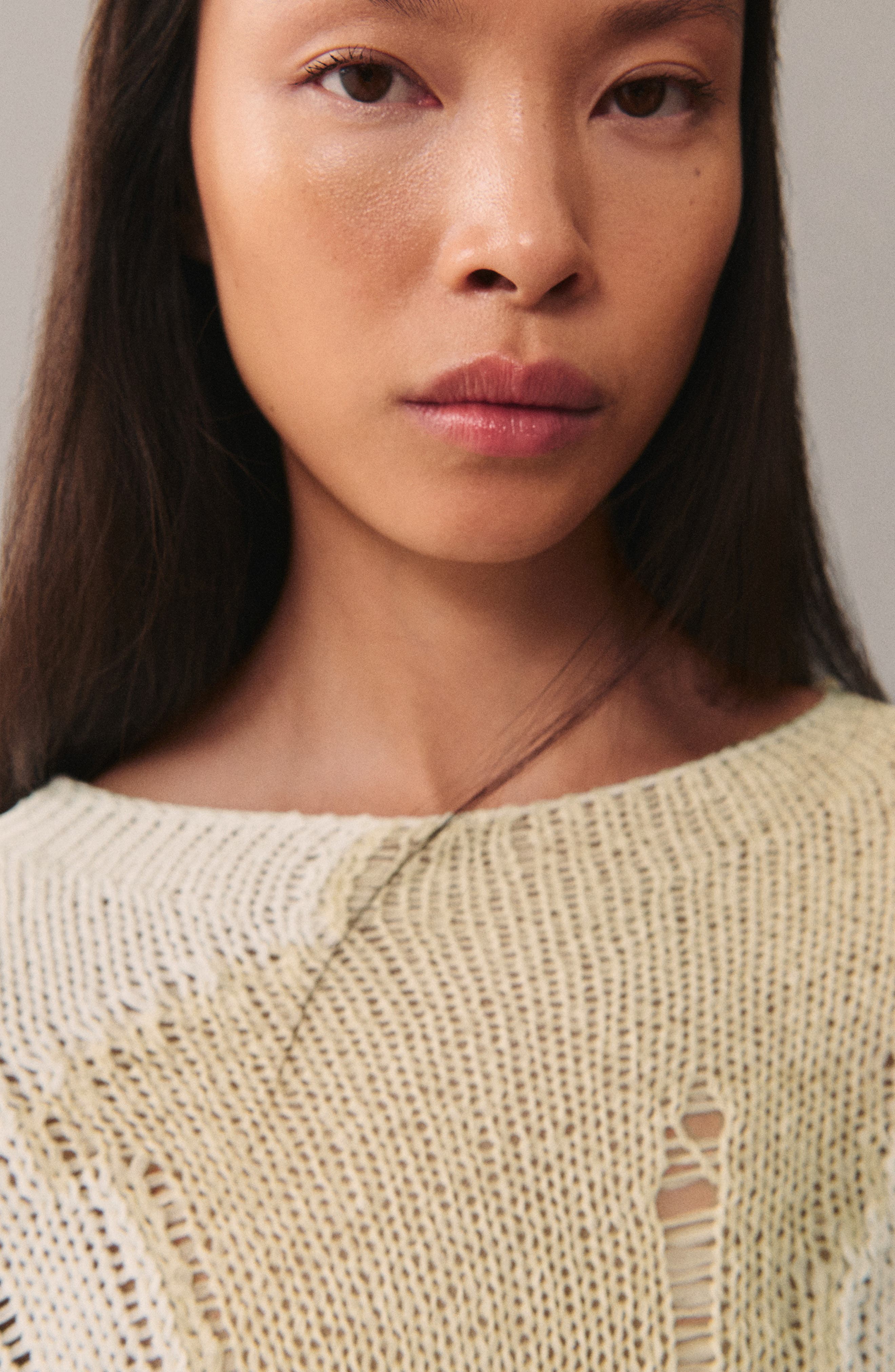 MANGO Unstitched Sweater | Nordstromrack