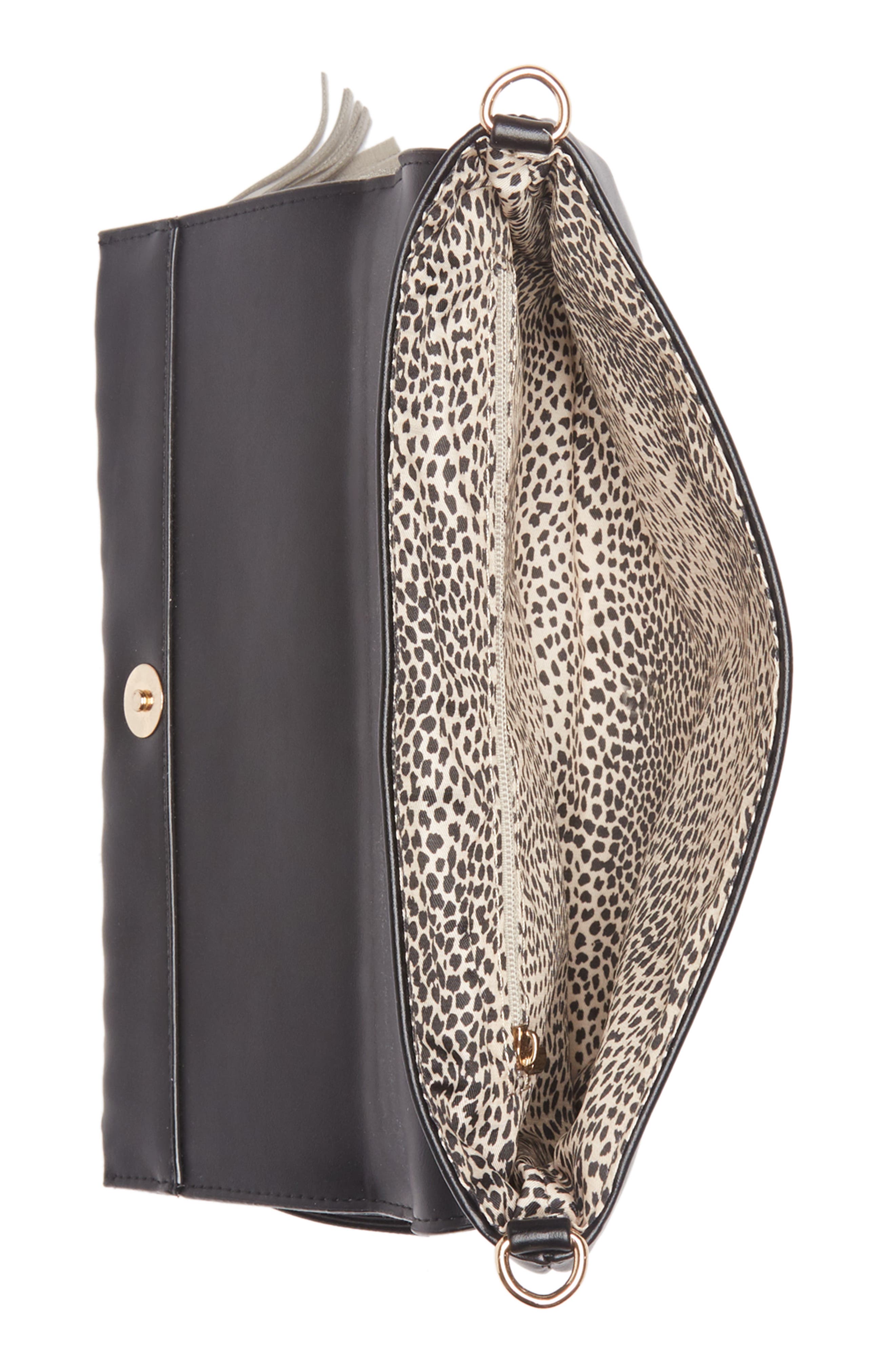 Emperia Woven Tassel Trim Crossbody Bag | Nordstromrack