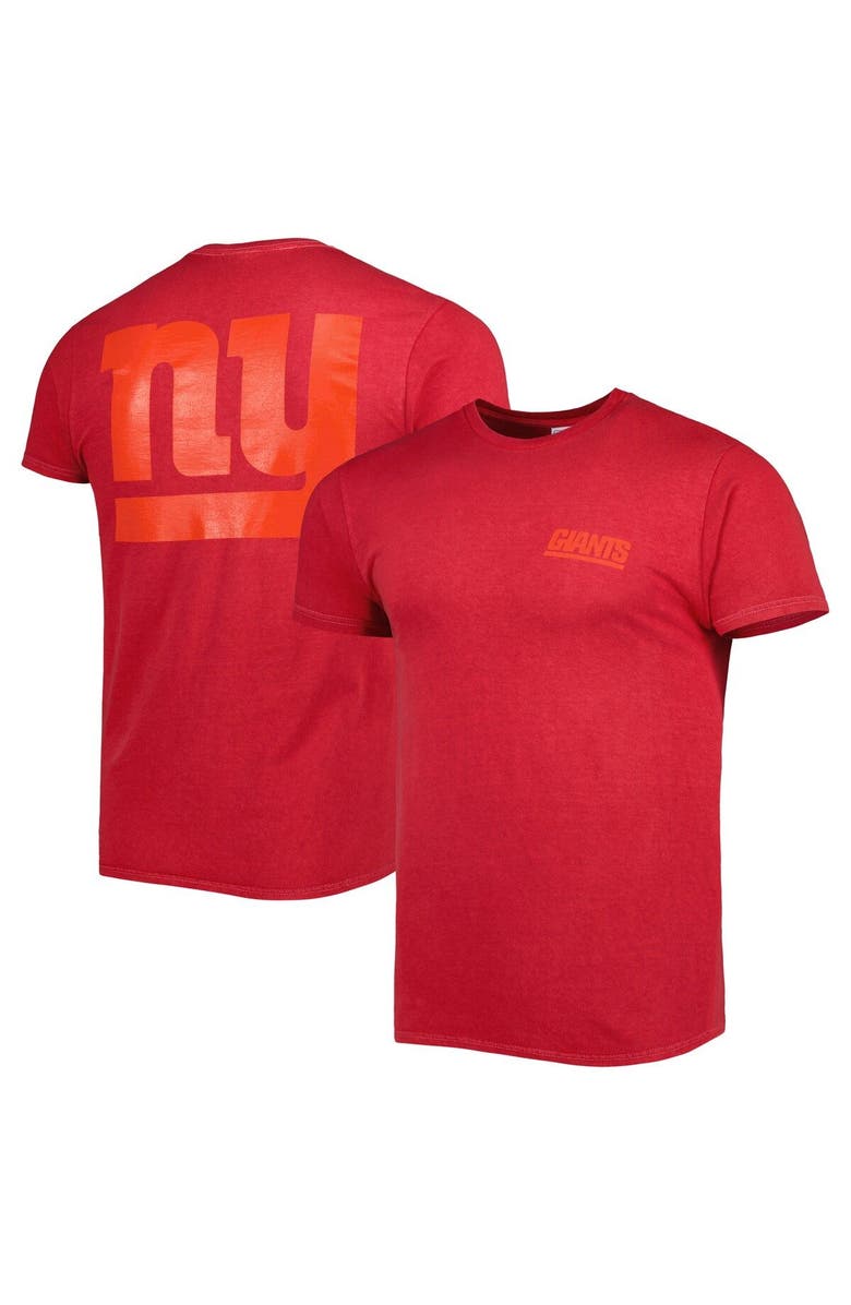 '47 Men's '47 Red New York Giants Fast Track Tonal Highlight T-Shirt ...