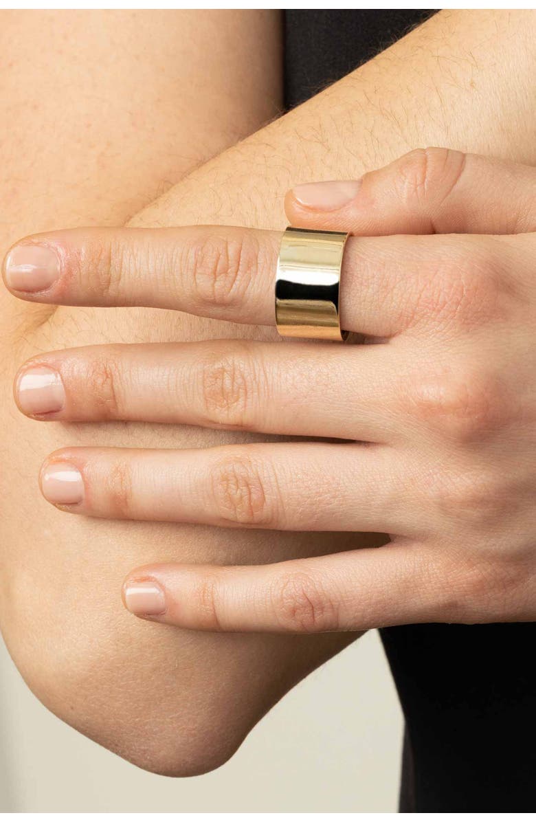 Oradina 14K Gold High Society Band Ring | Nordstrom