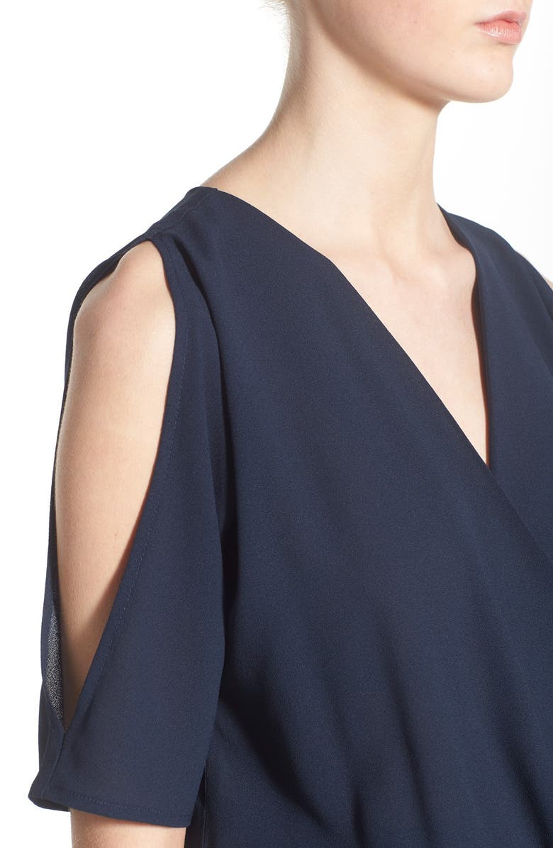 Leith Cold Shoulder Romper | Nordstrom