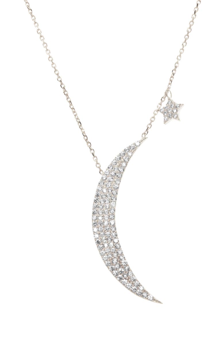 RAGEN Jewels Crescent & Star Pavé Pendant Necklace | Nordstrom