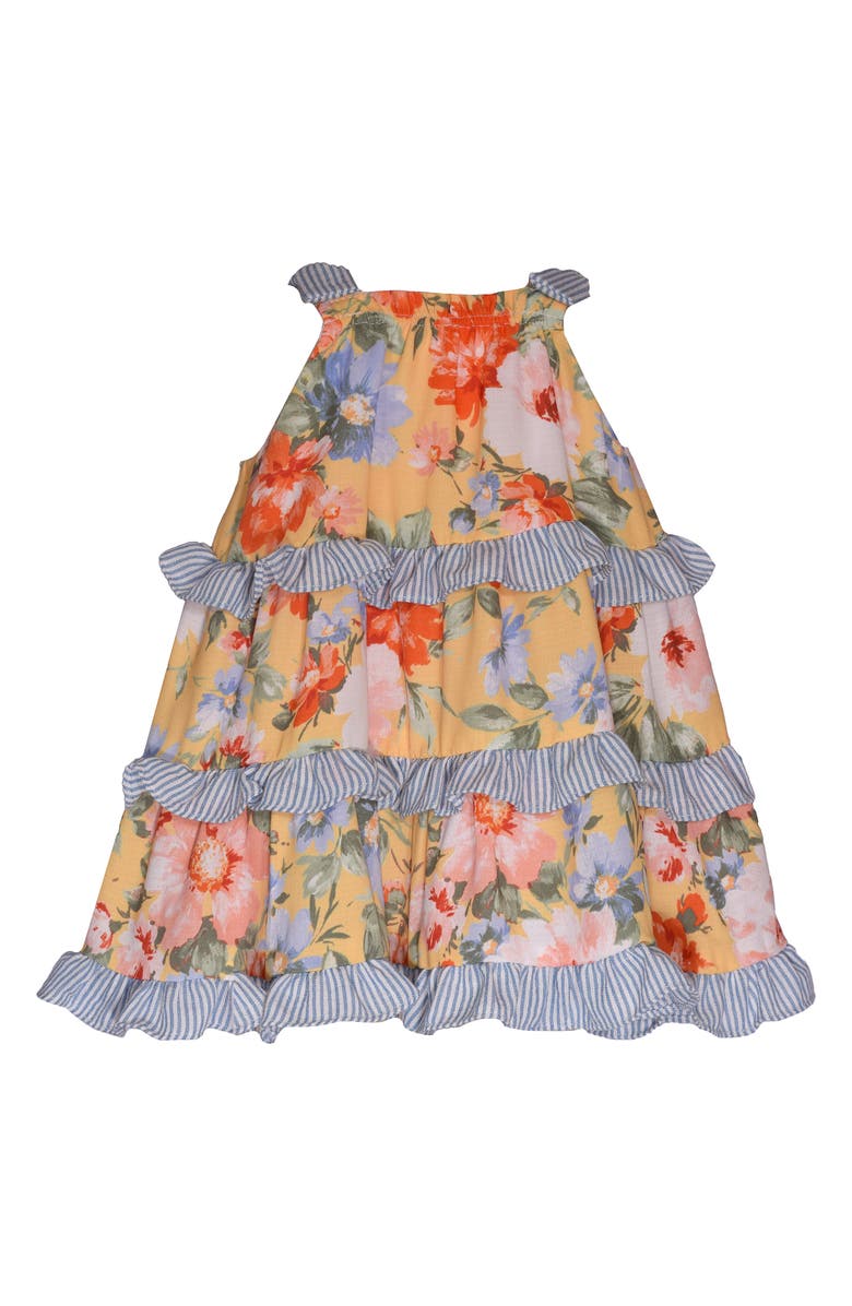 Bonnie Jean Floral Float Chambray Dress | Nordstromrack