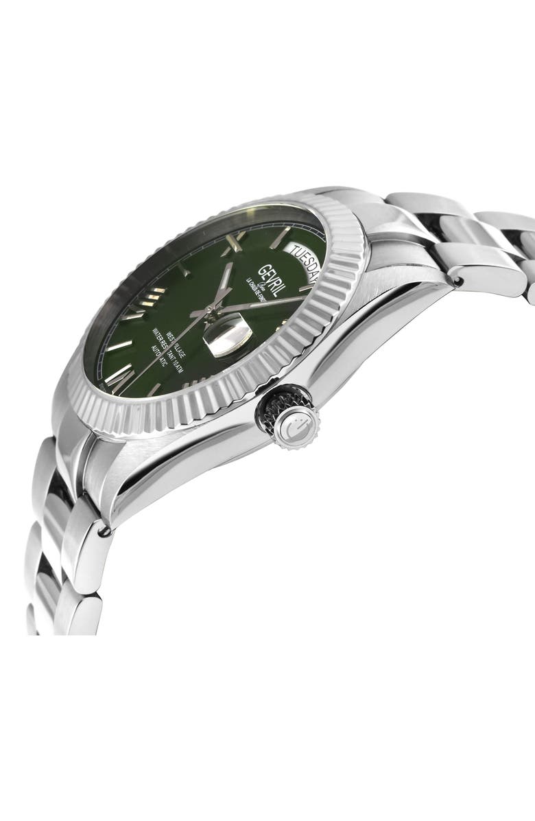 GEVRIL Auto West Swiss Automatic Bracelet Watch, 39mm | Nordstromrack