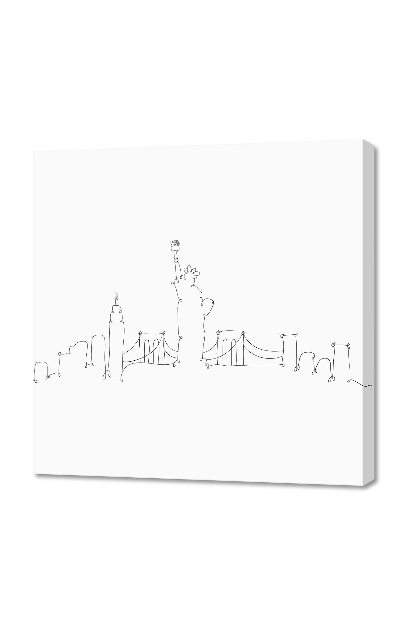 CURIOOS One Line New York Art Print | Nordstromrack