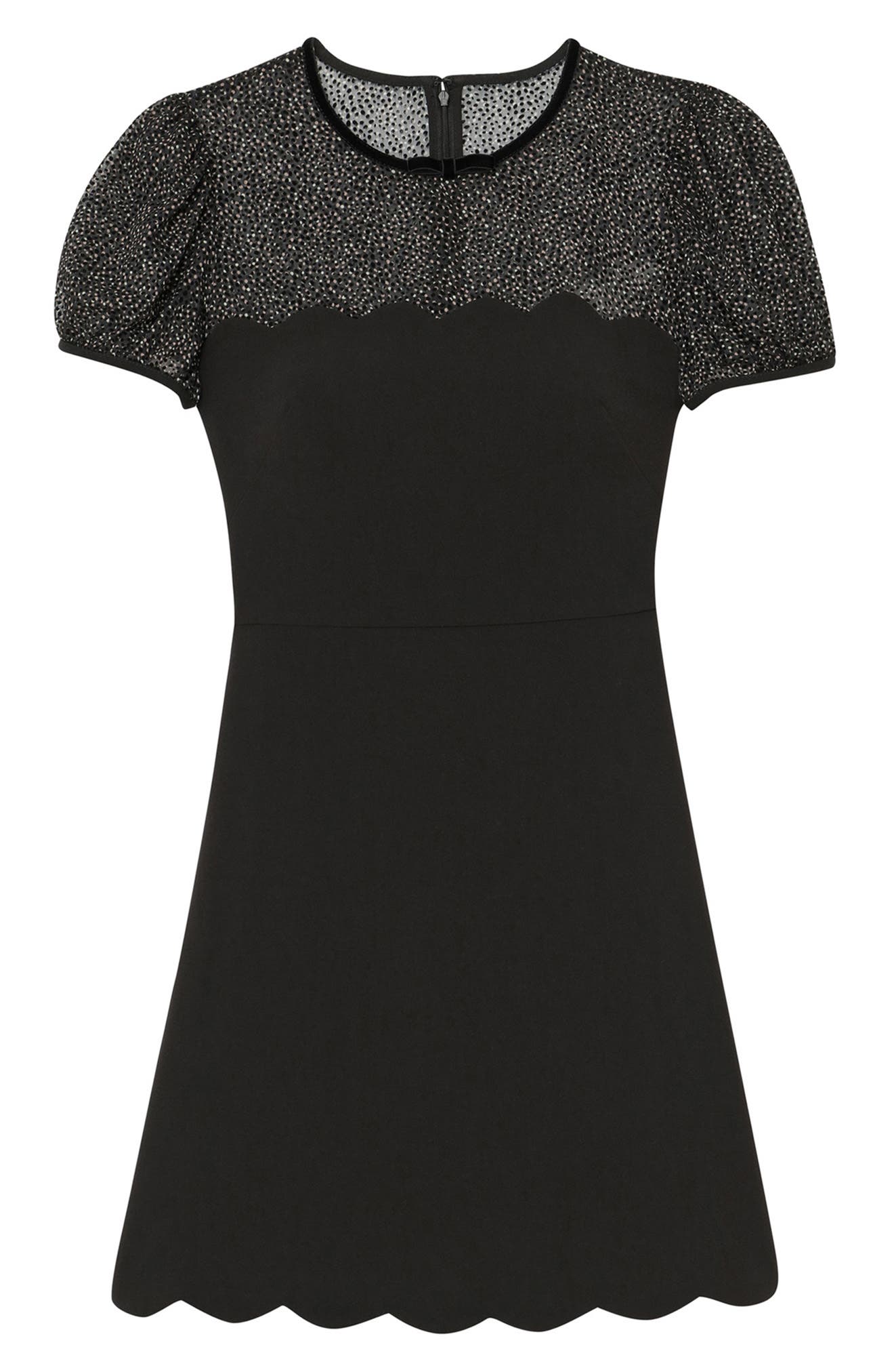 Gal Meets Glam Collection Rhiannon Metallic A-Line Dress | Nordstromrack