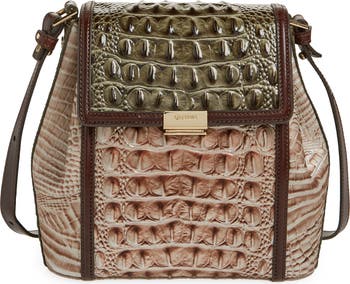 Brahmin Margo Croc Embossed Leather Crossbody Bag | Nordstrom