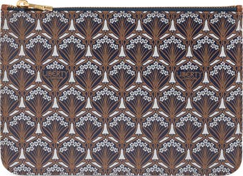 Liberty London Coated Canvas Zip Pouch | Nordstromrack
