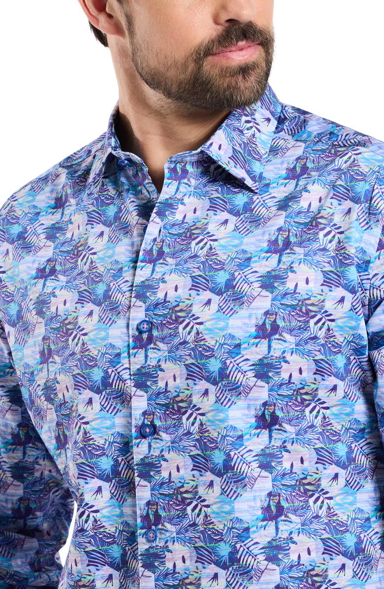 Robert Graham Marius Cotton Button-Up Shirt | Nordstromrack