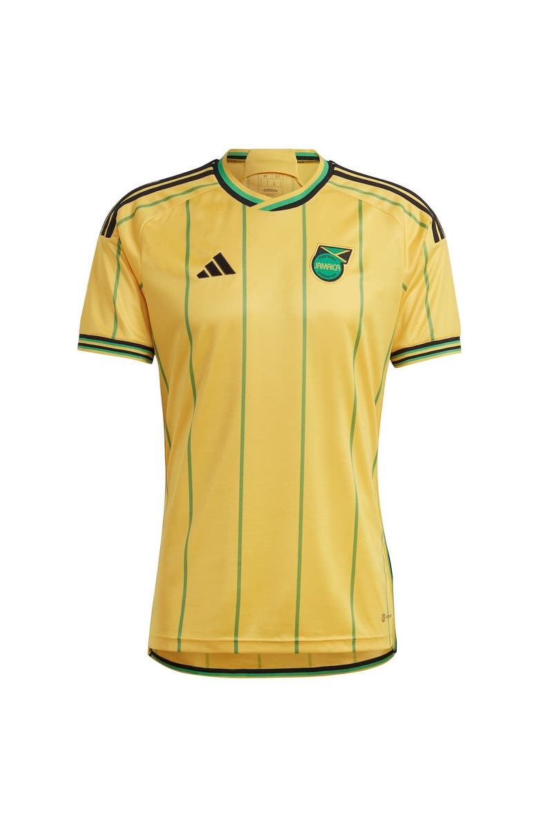 adidas Men's adidas Yellow Jamaica National Team 2023 Home Replica ...