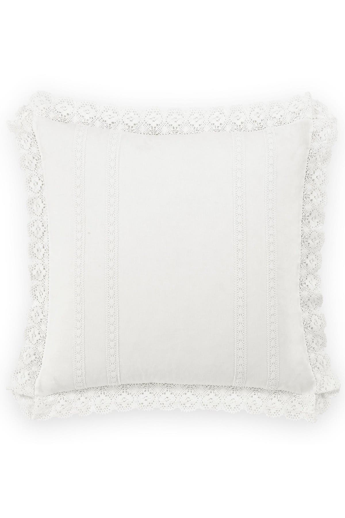 Laura Ashley Annabella White European Sham Pair | Nordstromrack