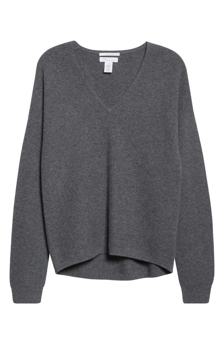 Nordstrom Signature Cashmere V-Neck Sweater | Nordstromrack